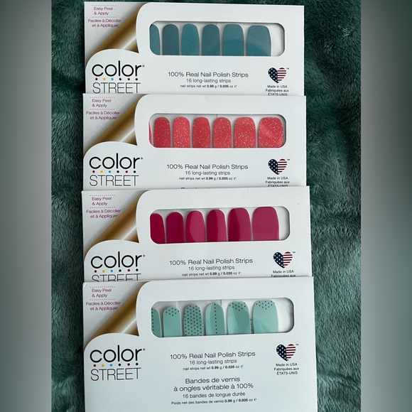 Color Street | Makeup | Colorstreet Nail Strips 6 Brand New Sets | Poshmark